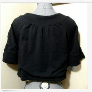 WD.NY | Jackets & Coats | Wd Ny Knit Shrug Moto Jacket 6 Reversible Blk ...